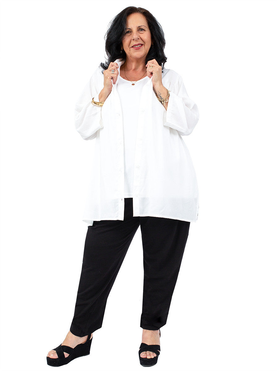 Classic Collar Blouse - White – Dale and Waters