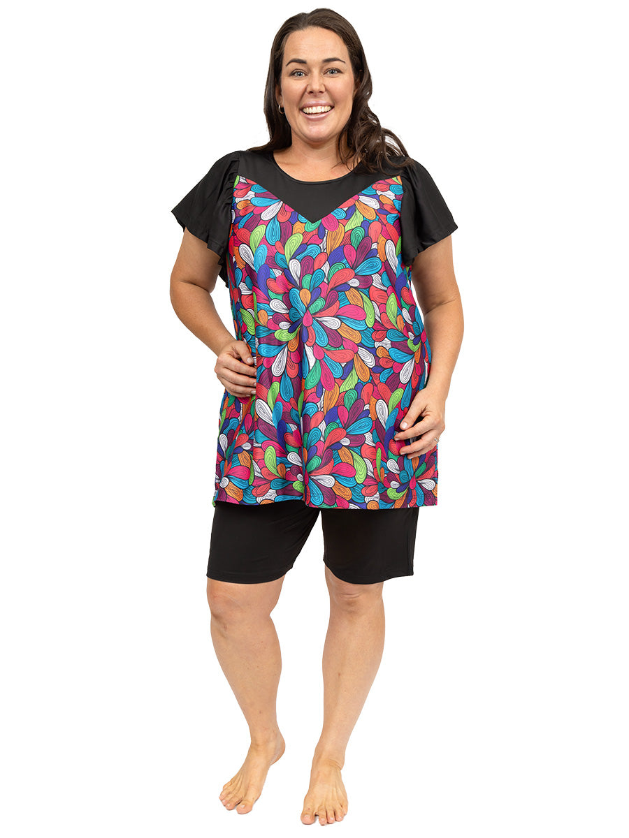Coastal Bliss Swim Rashi - Print (Chlorine Resistant) – Dale and Waters