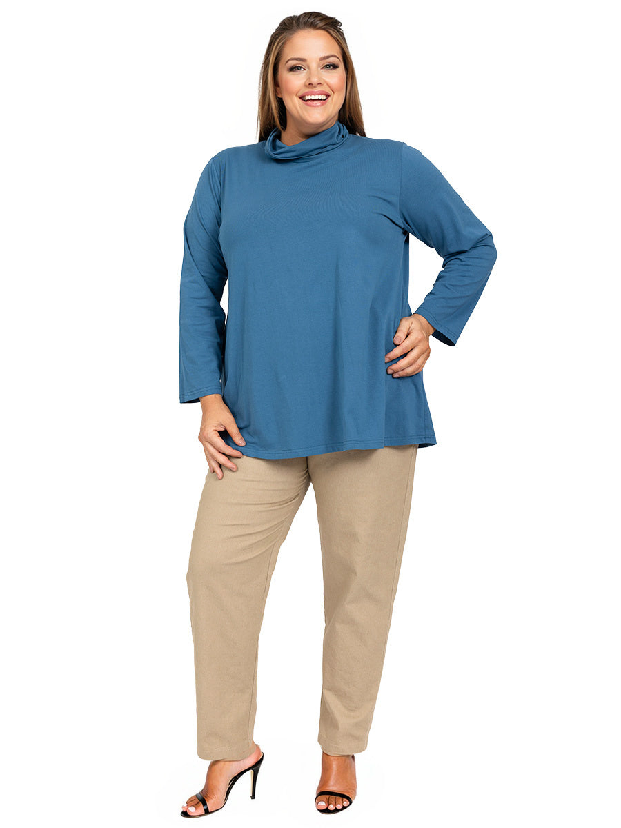 Plus Size Madison Skivvy - Teal | Dale and Waters
