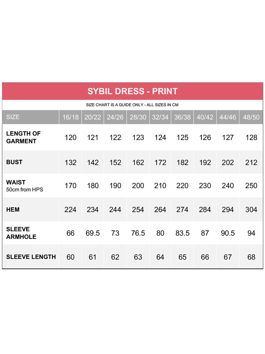 Sybil Dress - Print*