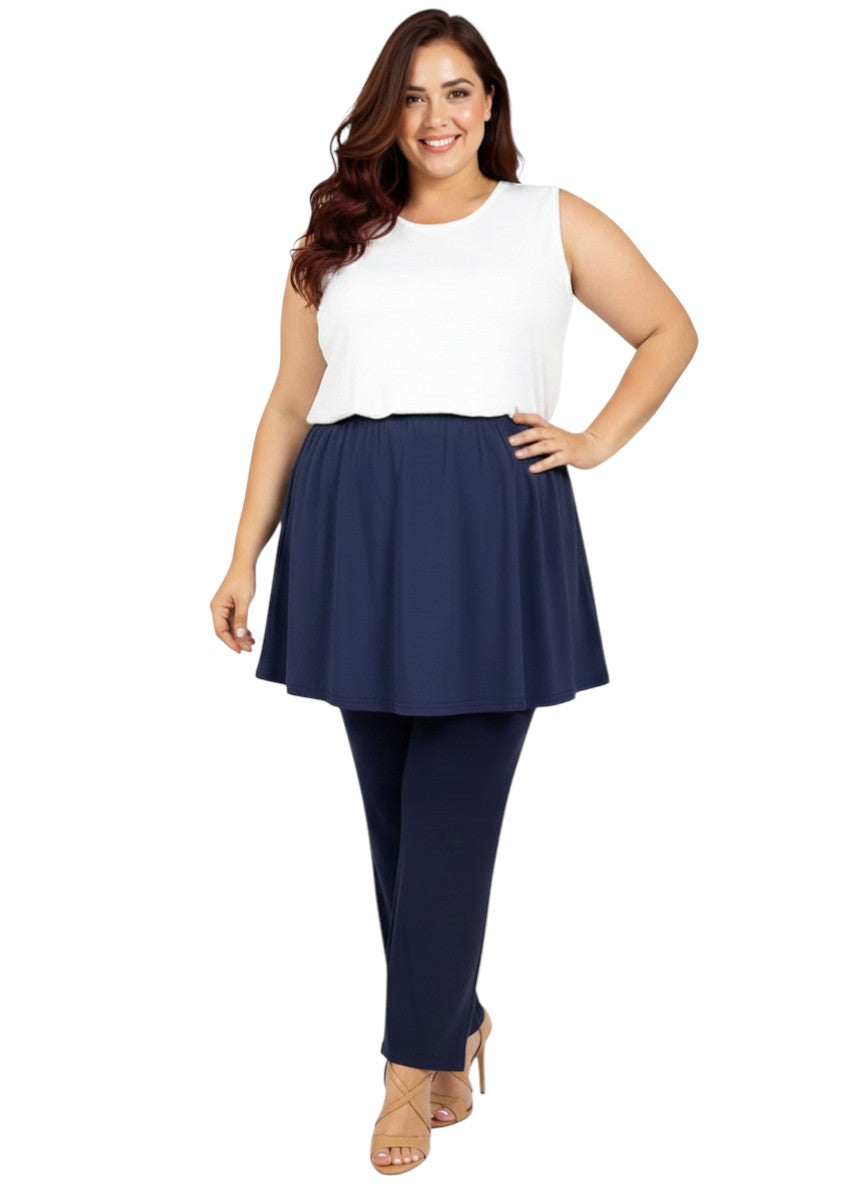 Plus Size Top Extender - Navy | Dale and Waters